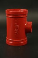 China Easy Installation Grooved Tee Connectors With Corrosion Resistance for sale