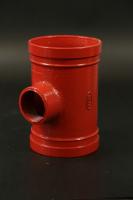 China Easy Installation Grooved Tee Connectors With Corrosion Resistance for sale