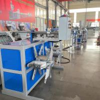 China Automatic PE PP Single Wall Corrugated Pipe Extrusion Line Flexible Conduit Hose Making Machine for sale