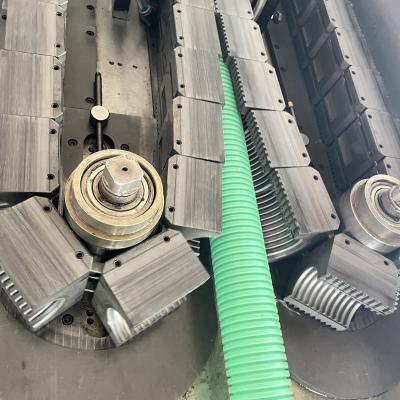 China Double Wall Corrugated Pipe Extrusion Machinery For Sewer / Drainage Applications for sale