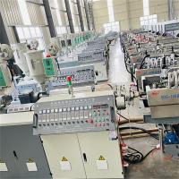 China High Speed Plastic Single Wall Corrugated Hose Pipe Making Machine for Electrical Conduit for sale