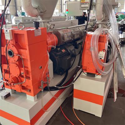 China Lightweight Plastic Corrugated Pipe Production Line , Double Wall Corrugated Pipe Extruder for sale