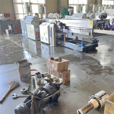 China 75mm Screw Diameter Extruder Sj75/30 Single Screw Extruder Corrugated Tube Production Line for and Production for sale
