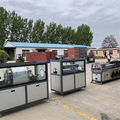 China PE Spiral Pipe Extrusion Line Single Wall Plastic Corrugated Pipe Production Machine for sale