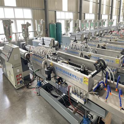 China 120-200kg/h Single Screw Extruder Double Wall Corrugated Pipe Machine for PP HDPE Production for sale