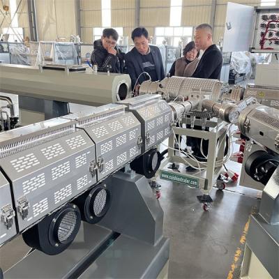 China Customized Coaxial Rotary Rotation Scheme Twin-Screw Compounding System for Production for sale