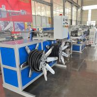 China Automatic Plastic Corrugated Flexible Conduit Pipe Making Machine PE PP Extrusion Line for sale