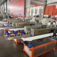 China Industrial Single Wall Corrugated Pipe Extruder / Automatic PVC Flexible Pipe Production Line / High Output Spiral Pipe Machine for sale