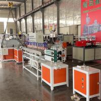 China Energy Saving Full Automatic PVC Fiber Reinforced Hose Line / High Capacity Braided Garden Pipe Extrusion Machine for sale