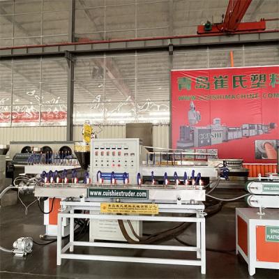 China High Output PVC Fiber Reinforced Pipe Production Line/ Plastic Extruders Brained Garden Hose Tube Making Machine / PVC Fiber Reinforcing Pipe Extruder for sale