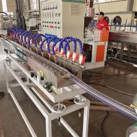 China PVC Reinforced Flexible Hose Extruder Plastic Water Air Hose Production Line Manufacturer for sale