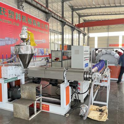China Industrial Hydraulic Garden Hose Production Line High Pressure Fiber Reinforced PVC Rubber Hose Extruder for sale