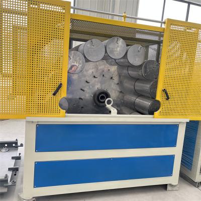 China PVC Corrugated Pipe Extrusion Line for Pipe Application using Sj75/30 Single Screw Extruder for sale