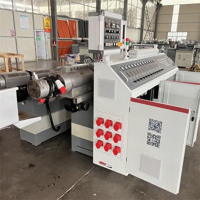 China Single Screw Extruder Double Wall Corrugated Pipe Machine for PP HDPE 40mm-160mm Pipe OD for sale