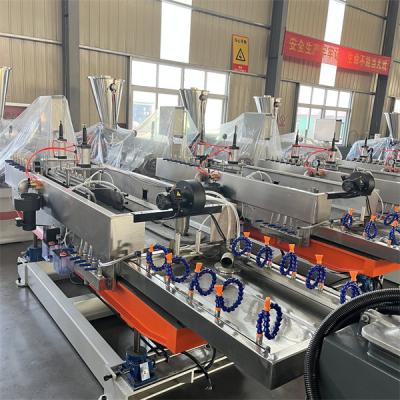 China Customizable 75mm Corrugated Pipe Extrusion Line with 22 Rpm Screw Speed and 0.6-3m/min Line Speed for sale