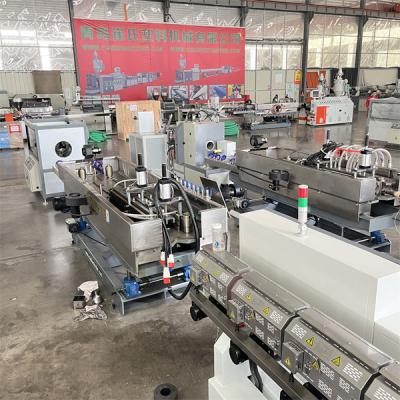 China Customized PE Pipe Extrusion Line Solid Wall Motor Made In Screw L/D Ratio 33 1-38 1 for sale