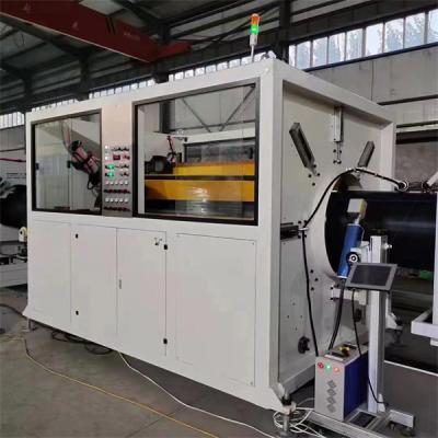 China Industrial Plastic Pipe Machine 60KW HDPE Pipe Extrusion Plant for sale
