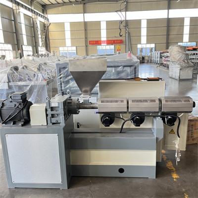 China PE PP Spiral Pipe Extrusion Line with Water Cooling 50-200mm for sale