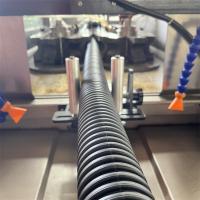 China Industrial Single Wall Corrugated Pipe Extruder / Automatic PVC Flexible Pipe Production Line / High Output Spiral Pipe Machine for sale
