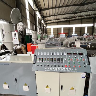 China Sj75/30 Single Screw Extruder for HDPE Single Wall Corrugated Pipe Extrusion System and Cable Duct for sale