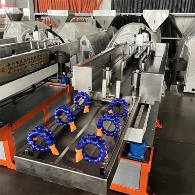 China PVC Single Wall Corrugated Conduit Extrusion Machine / CPVC Electrical Conduit Pipe Making Line / WPC Pipe Production Equipment for sale