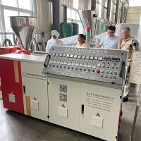 China Automatic HDPE PP Flexible Corrugated Tube Extruder Plastic Single Wall Pipe Making Machine Plant for sale