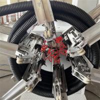 China PA Nylon Flexible Corrugated Pipe Machine for Automotive Wire Harness / Electrical Cable Protection Tube Extruder for sale