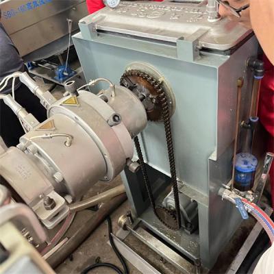 China High Production Efficiency Prestressed Plastic Spiral Conduit Extrusion Machine for sale