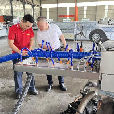China DWCPM-160 Corrugated Pipe Manufacturing Machine For Pipe Mould And Double Layers Corrugated Pipe for sale