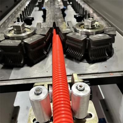 China Single Screw Extruder Single Wall Corrugated Pipe Machine For Plastic PE PVC PP Pipes for sale