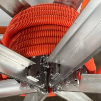 China Plastic PE PP PVC Single Wall Corrugated Pipe Manufacturing Machine Extruder Production Line for sale