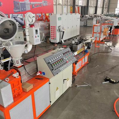 China Single Wall Corrugated Hose Making Machine With PLC Control System And AC Motor Driven for sale