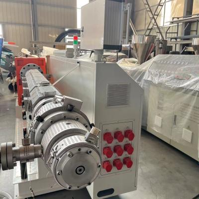 China PVC Fibre Mesh Reinforced Hose Extruder Kink-Resistant Garden Hose Production Machine for sale