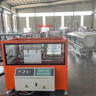 China Advanced HDPE Double Wall Corrugated Pipe Machine with Vacuum Forming and In-line Belling System for sale