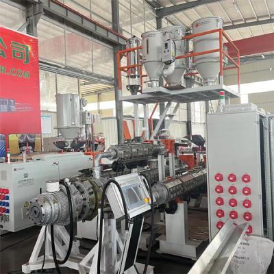 China LDPE HDPE Drain Pipe Plastic Tube Production Line for sale