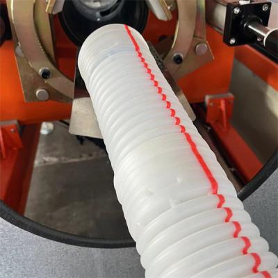 China 50-160mm Diameter Range Single Screw Extruder Double Wall Corrugated Pipe Machine For Pipe Production for sale