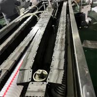 China Automatic Plastic HDPE Double Wall Corrugated Pipe Extrusion Making Production Line Machine with PLC Control for sale