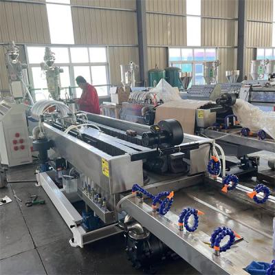 China Single Screw Extruder Double Wall Corrugated Pipe Making Machine for Strong and Resilient Pipes for sale