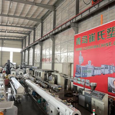 China Durable Triple-layer Co-extruded PE Pipe Production System with Screw L/D Ratio 33 1-38 1 and OMRON Temperature Controller for sale