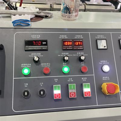 China 40.50.63.75.90.110.160mm HDPE Pipe Od Double Wall Corrugated Pipe Forming Machine for sale