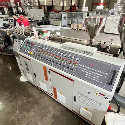 China High Efficiency HDPE Double Wall Corrugated Pipe Extrusion Production Line for sale