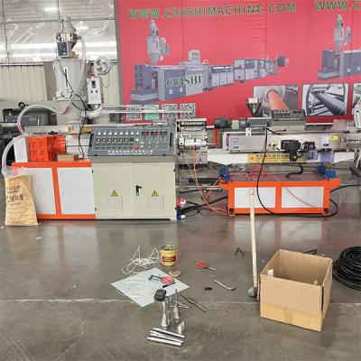 China Highly Productive Spiral Pipe Extrusion Line for Pe Pipe with Motor Power 37-55kw Power Supply 380V.50HZ for sale