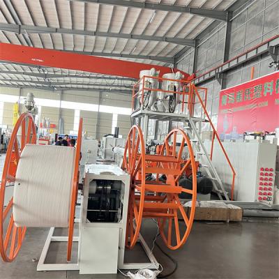 China Plastic HDPE PE COD Bundle Conduit Silicon Core Pipe Manufacturing Machine Multi-Hole Cable Protection Duct Extrusion Line for sale