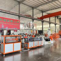 China HDPE PE Communication Silicon Core Pipe Extrusion Line COD Bundle Tube Making Machine with PLC Control System for sale