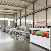 China HDPE PE Communication Silicon Core Pipe Extrusion Line COD Bundle Tube Making Machine with PLC Control System for sale