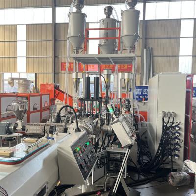 China Plastic Drainage Cable Protection Infrastructure Projects Production Line Extruder Production Line for sale