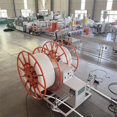 China Automatic HDPE COD Silicon Core Pipe Manufacturing Machine / Micro Duct Bundle Assembly Line Factory Price for sale