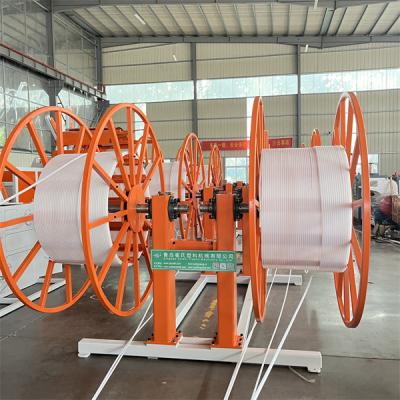 China Plastic HDPE COD Silicon Core Bundle Pipe Extrusion Line Telecom Fiber Optic Cable Duct Making Machine Price for sale