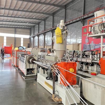 China Eco Friendly Cod Pipe Coating Pipe Line  Communication Cluster Tubes Making Machine for sale
