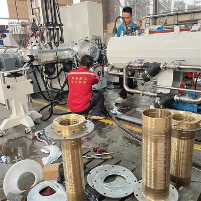 China Three Layers Composite HDPE Gas Water Supply Pipe Extrusion Making Production Machine for sale